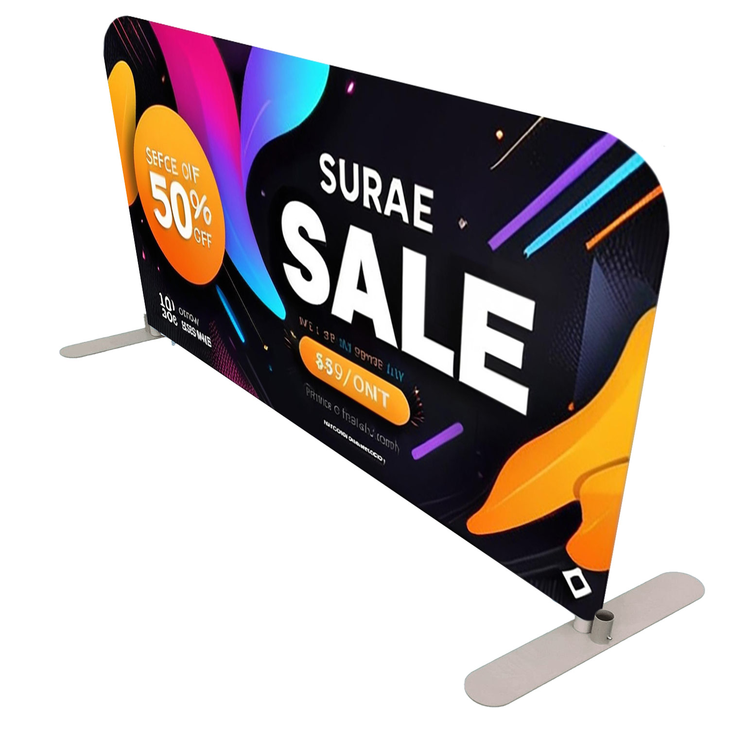 Tension Fabric Barricade - New Arrival: Display Barrier - Mediaxprint